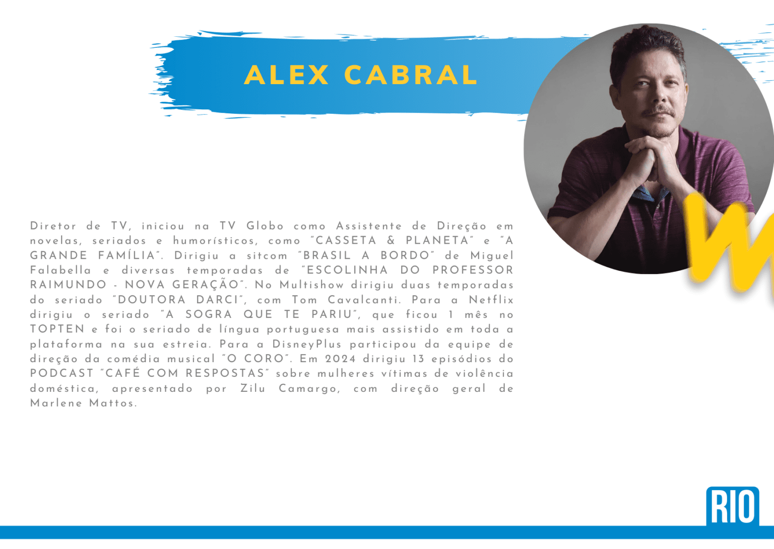 CURSO DE ASSISTENTE DE DIREÇÃO NO AUDIOVISUAL COM ALEX CABRAL 2025 (RIO ...